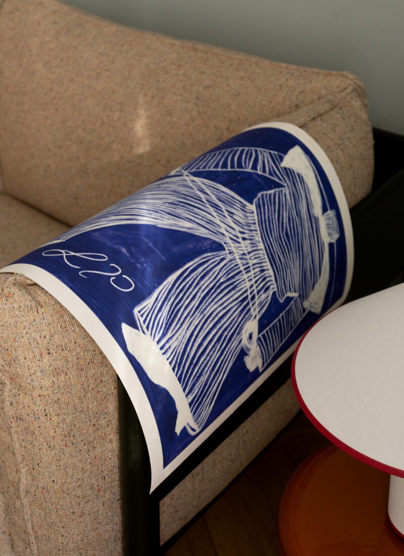 Lucia Tuffley, 'Sam Fishing' exclusively for The Poster Club