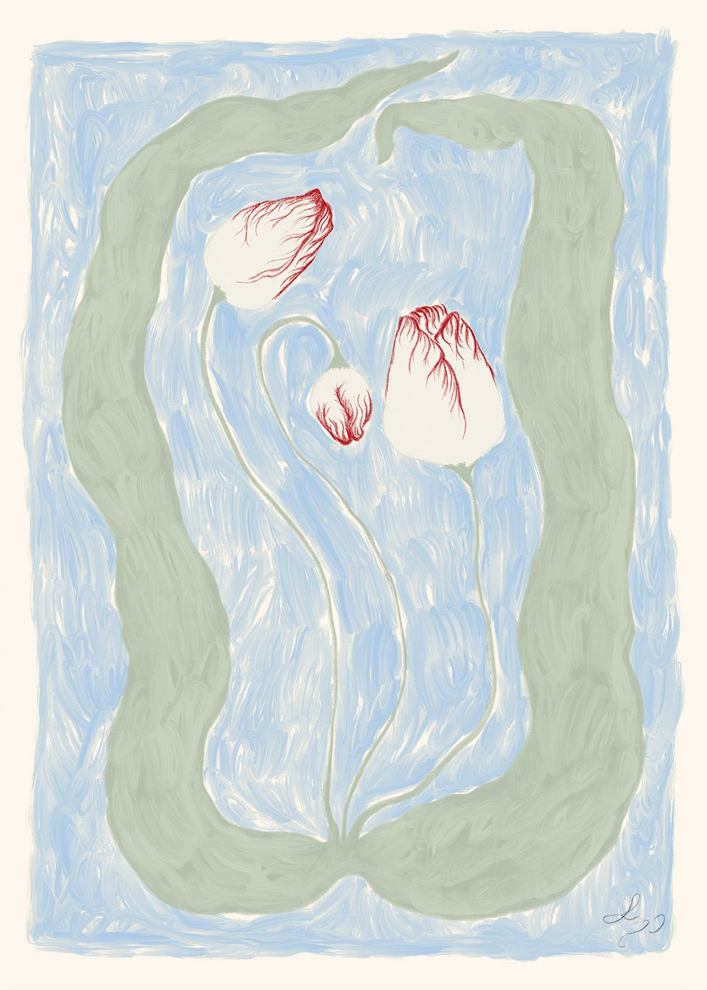 Lucia Tuffley, 'Sweet Forgetful' exclusively for The Poster Club