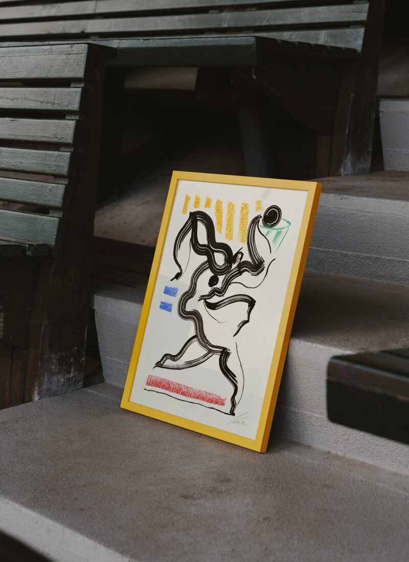 Kelly Anna, 'Basketball' Art Print - The Poster Club