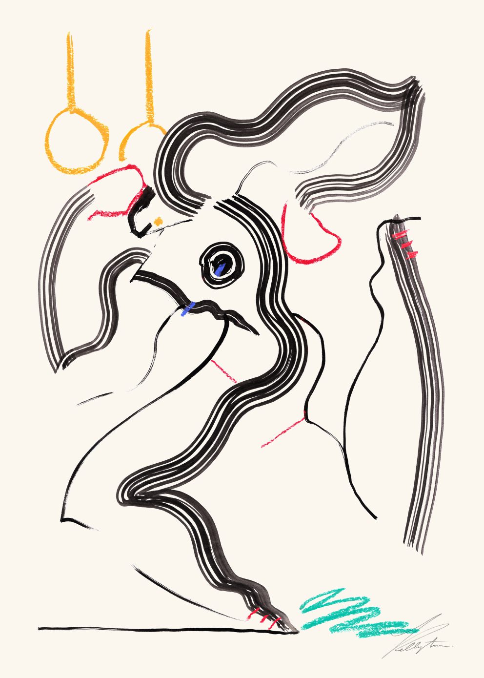 Kelly Anna, 'Boxing' Art Print - The Poster Club