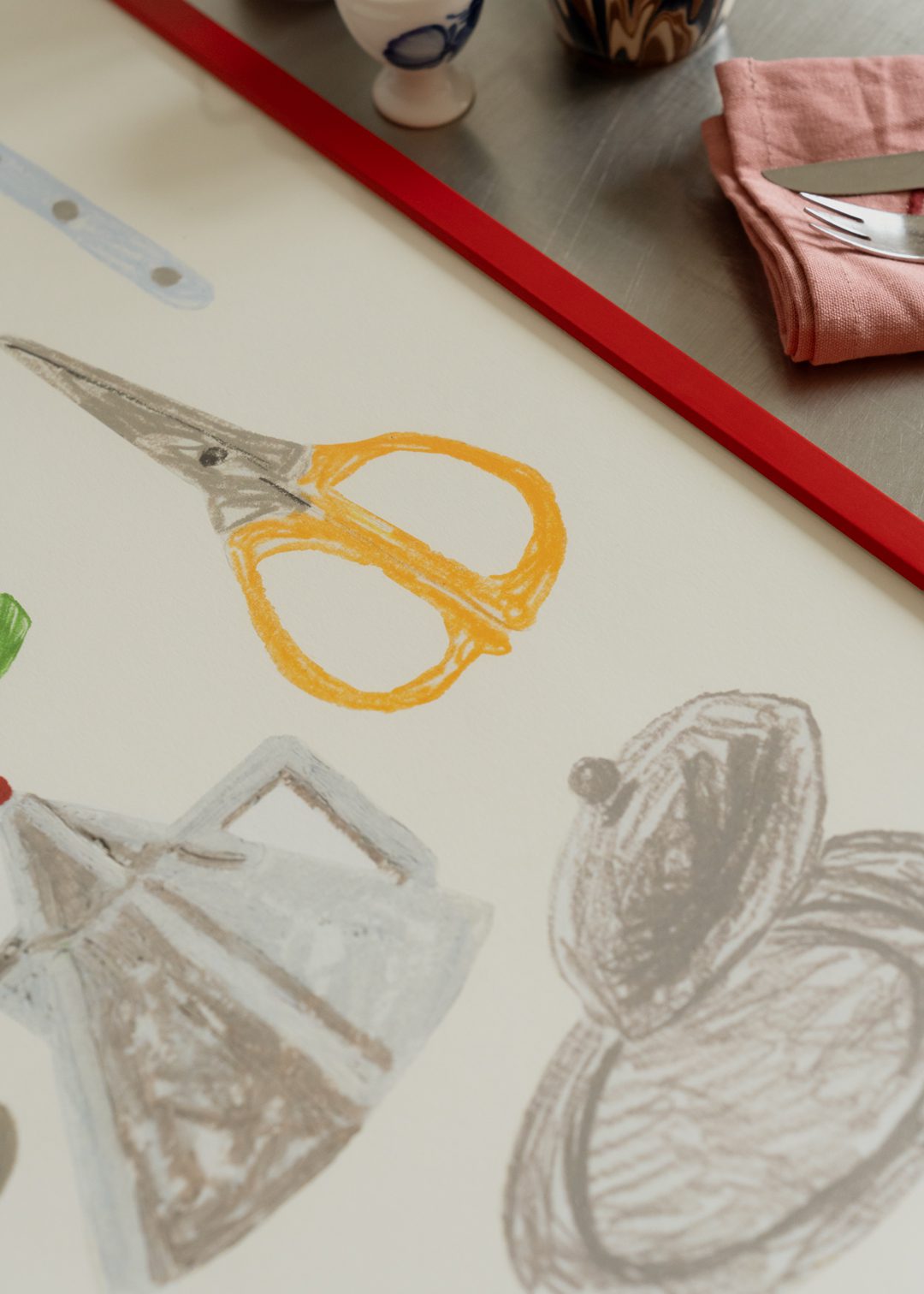 Isabelle Vandeplassche, A Collection of Kitchen Objects - The Poster Club