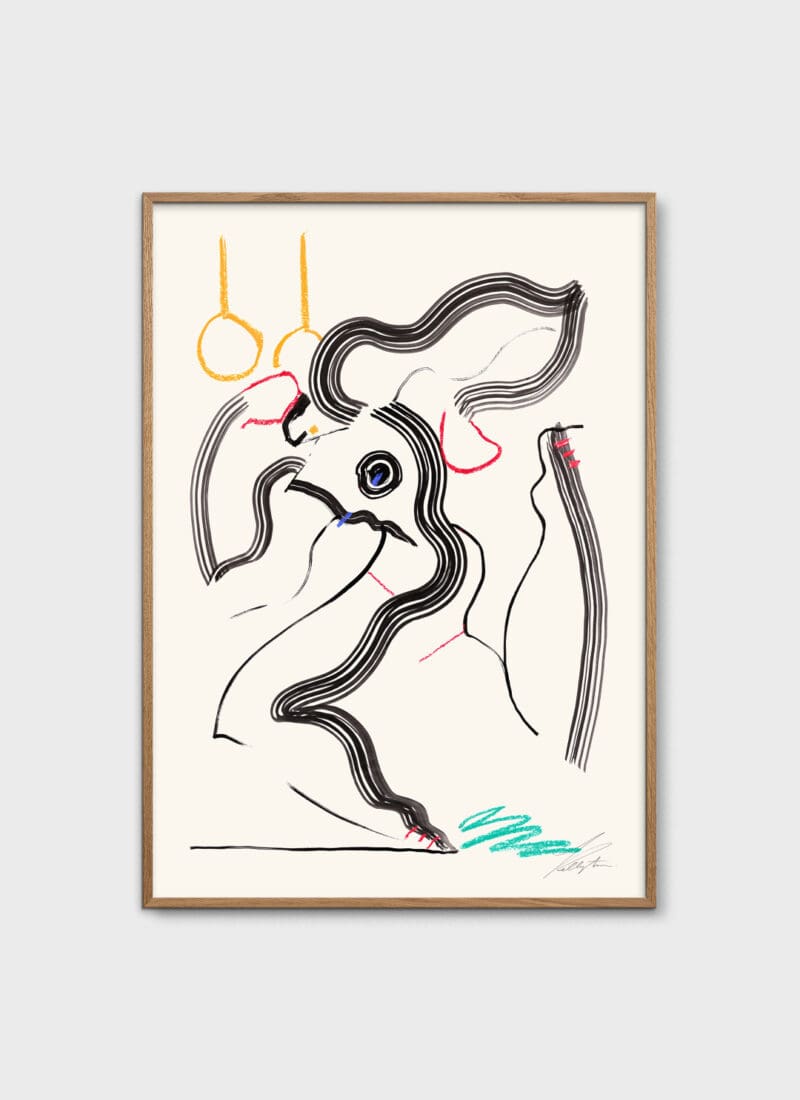 Kelly Anna, 'Boxing' Art Print - The Poster Club