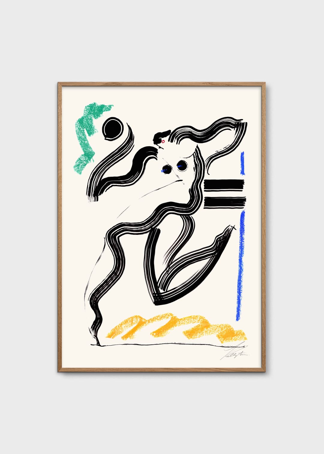 Kelly Anna, 'Volleyball' Art Print - The Poster Club