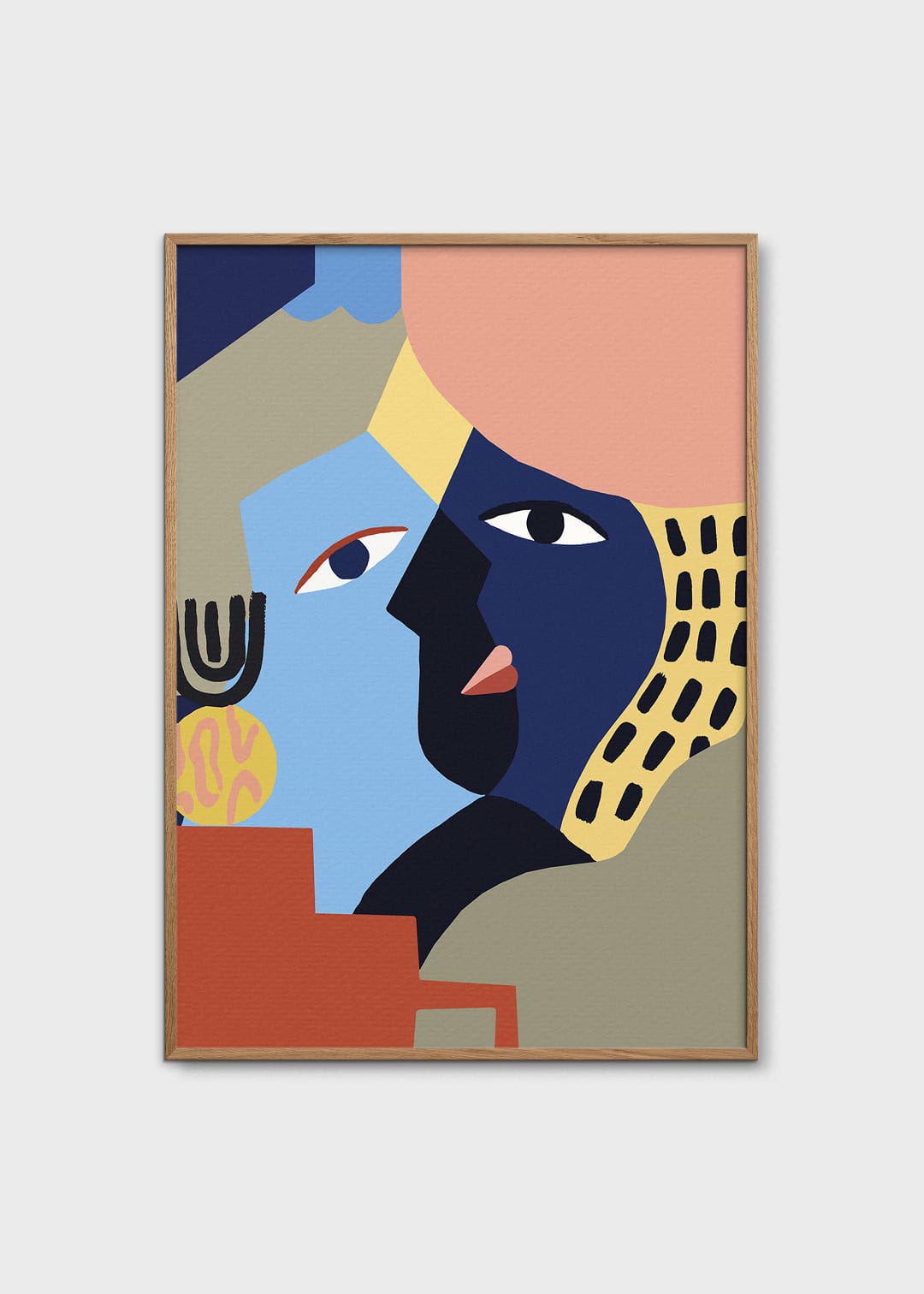 Madi, 'The Kiss' art print - The Poster Club