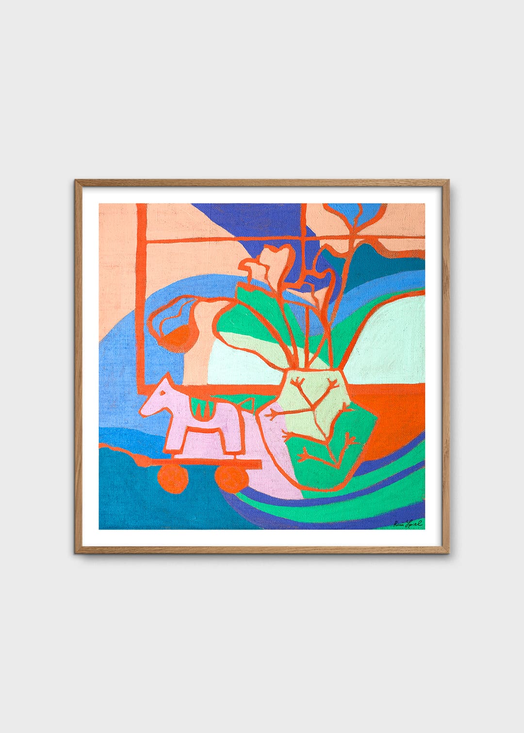 Rini Spiel, 'Fini' art print exclusively for The Poster Club